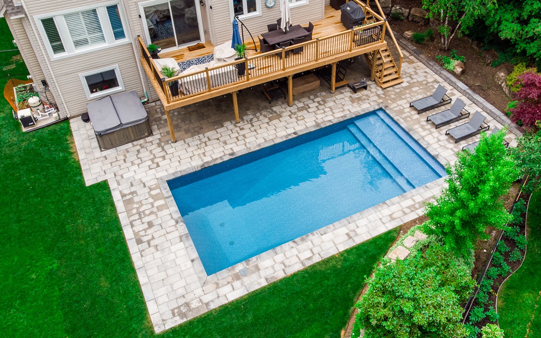 What size inground pool is best for your backyard - Mayascapes Pools